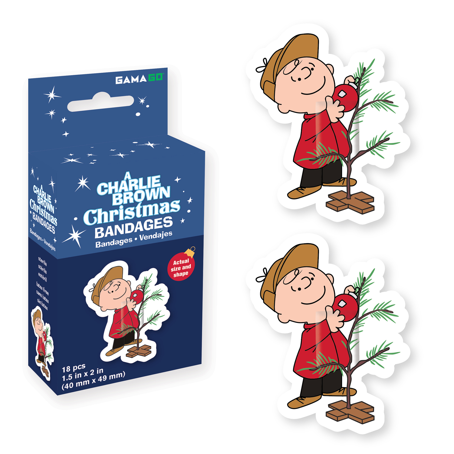 Wholesale GAMAGO - Charlie Brown Christmas Bandages - William Valentine ...