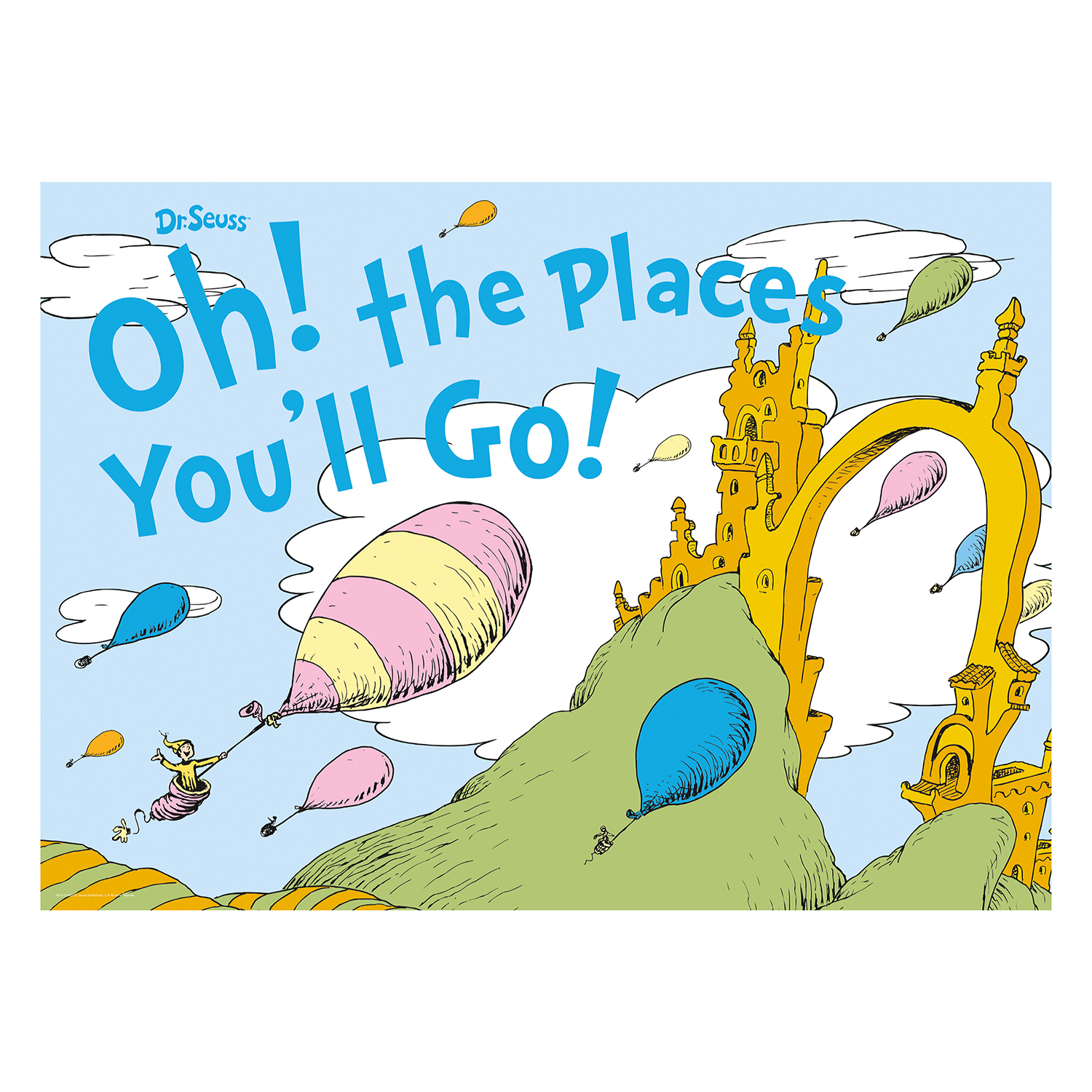 Wholesale Oh, The Places You'll Go! - Balloon Dr Seuss 1000pc Puzzle ...