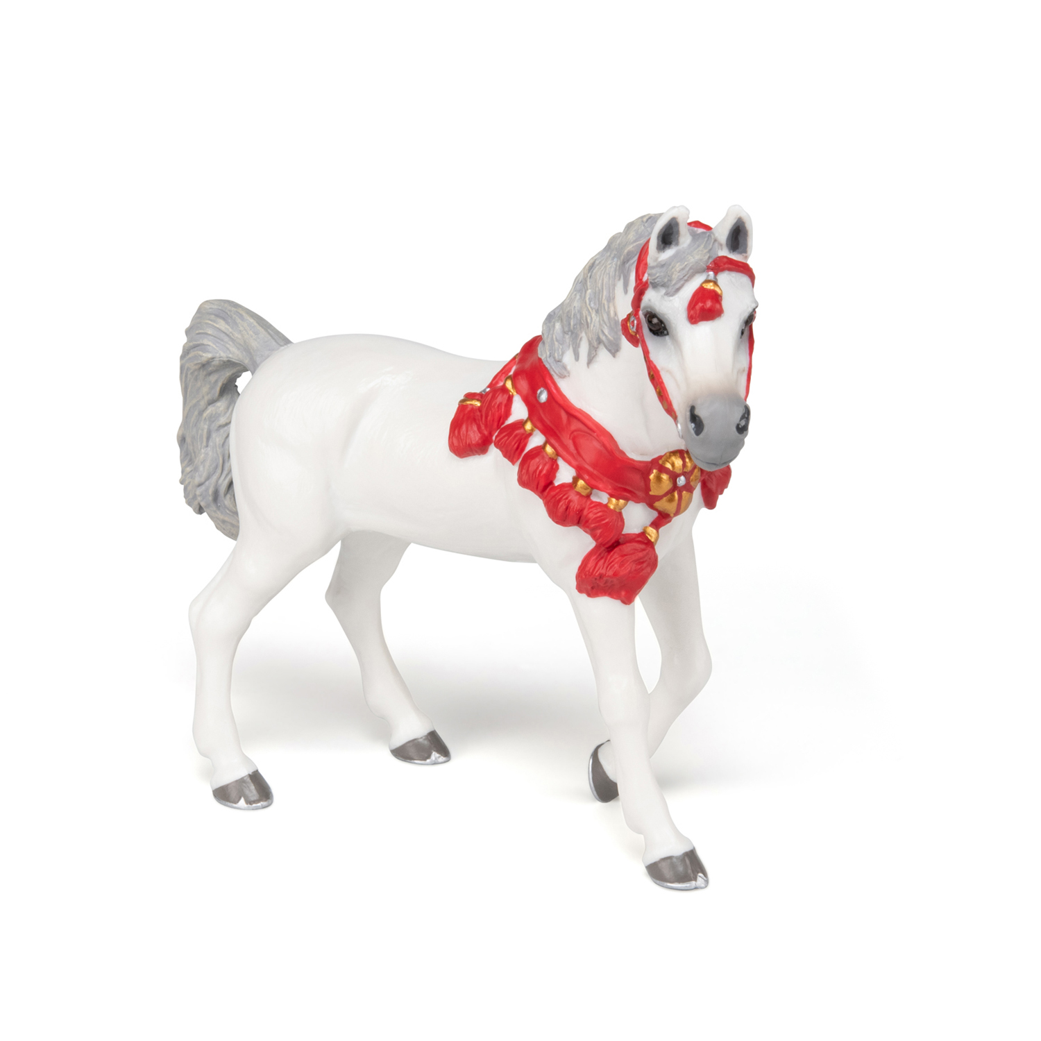 Wholesale Papo - White Arabian horse in parade dress Figurine - William ...