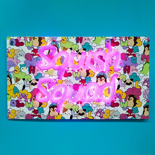 Wholesale Squishmallows Squish Squad Neon Wall Light - William ...