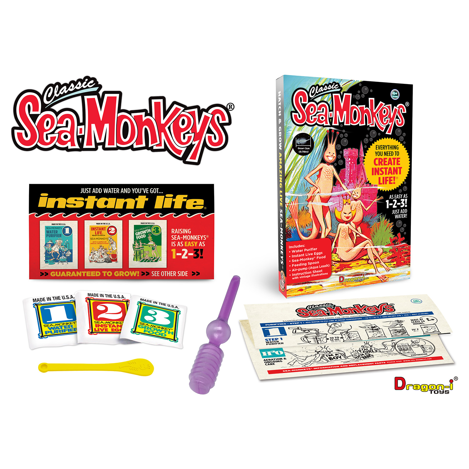 Wholesale The Original Sea-Monkeys - Retro - William Valentine ...