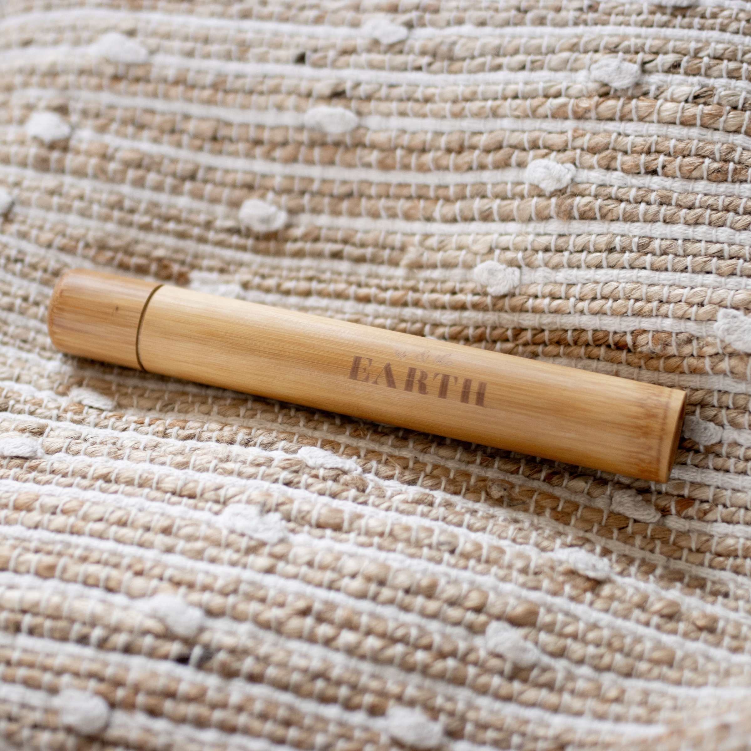 Wholesale Bamboo Toothbrush Travel Case - Us and The Earth - Fieldfolio