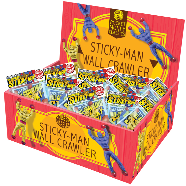 Wholesale Wall Crawling Sticky Man - House of Marbles - Fieldfolio