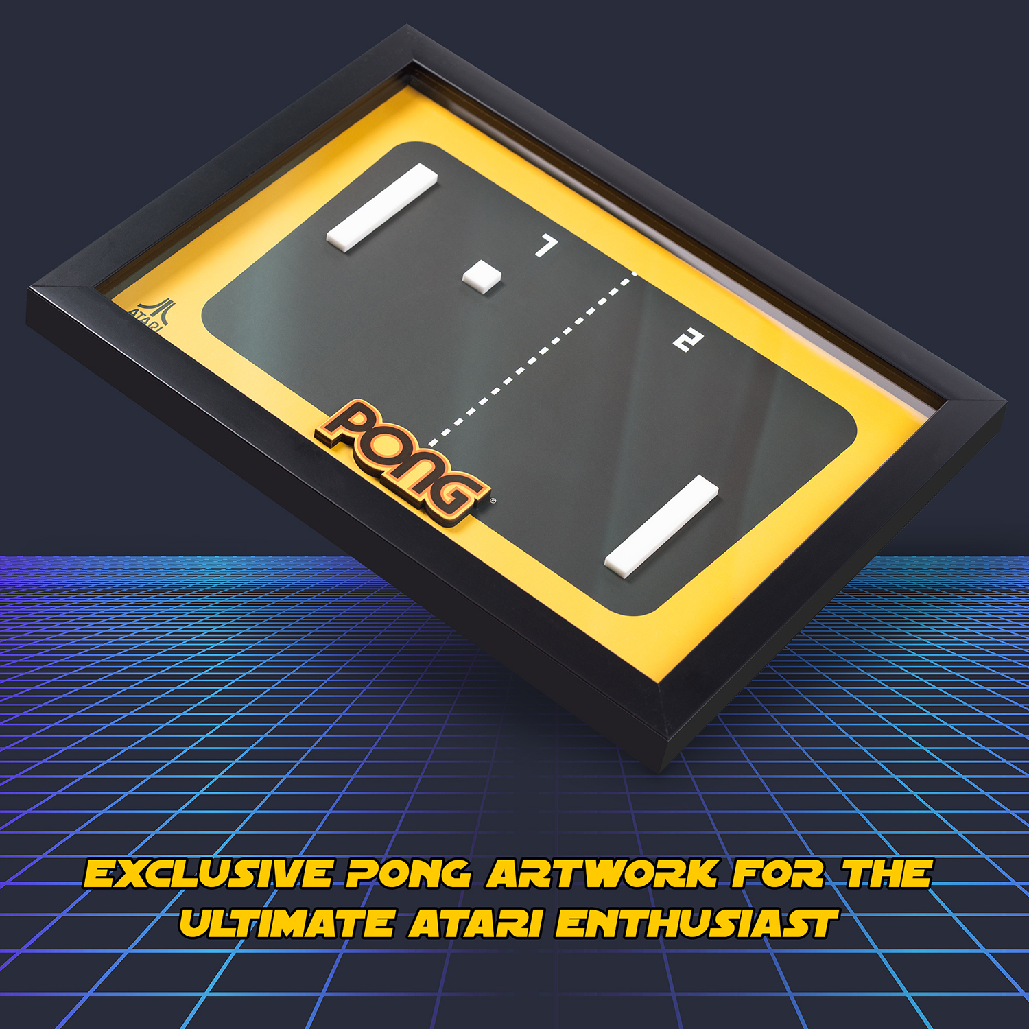 Wholesale Thumbs Up! - Official Atari 3D Wall Art - Pong - William ...