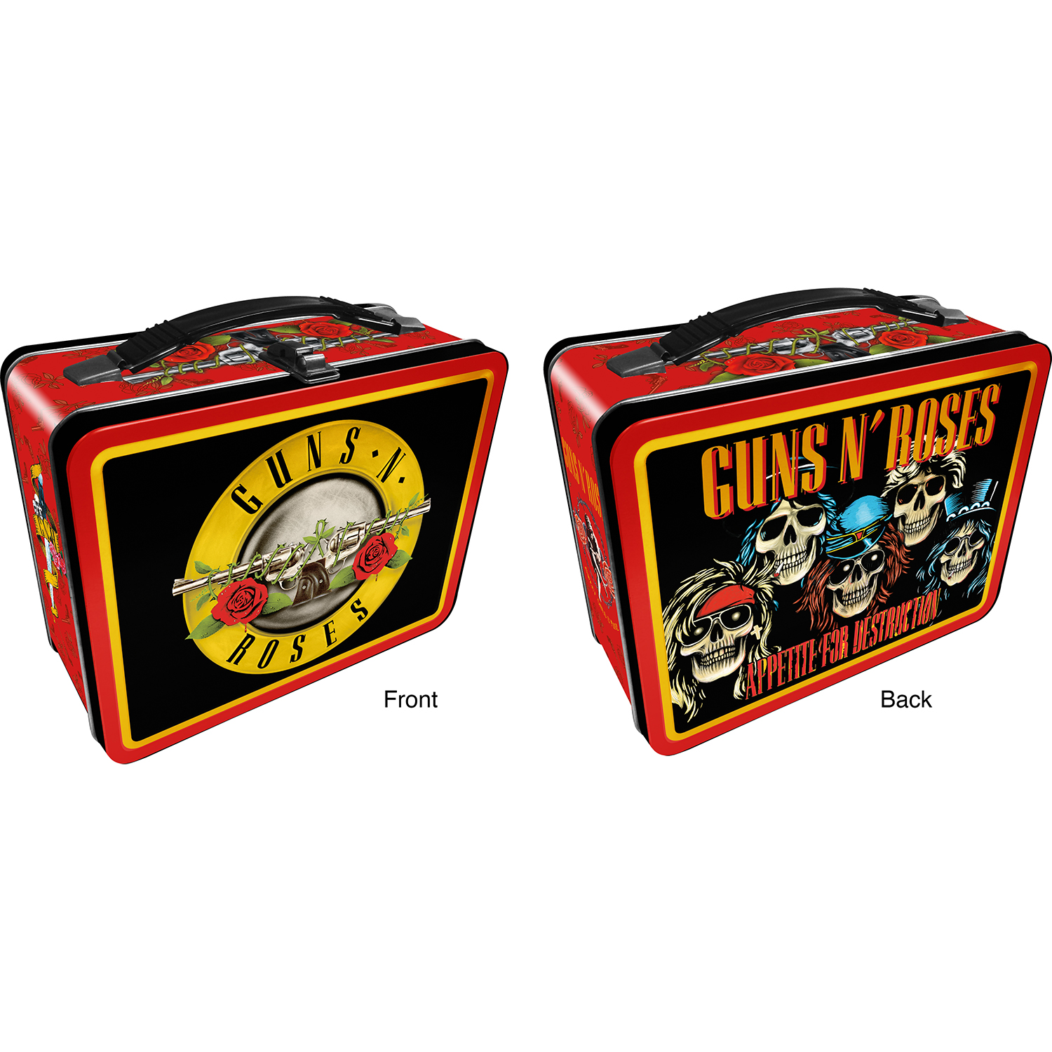Wholesale Guns & Roses Tin Fun Box Carry All - William Valentine ...