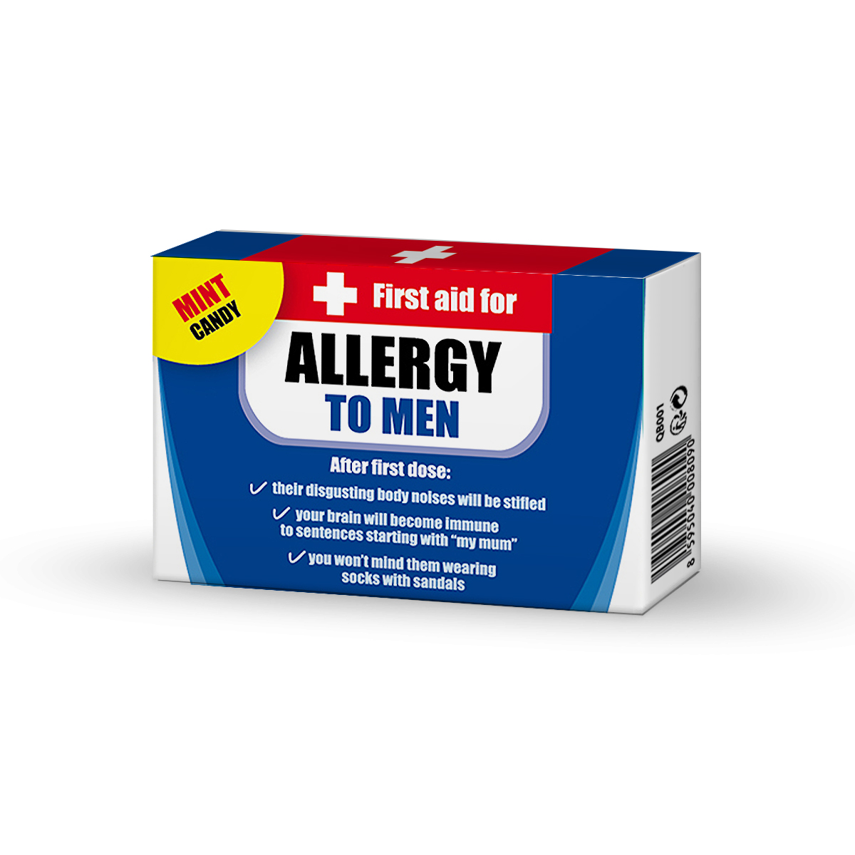Wholesale Sweet First Aid Mints - Allergy to Men Mints - William ...