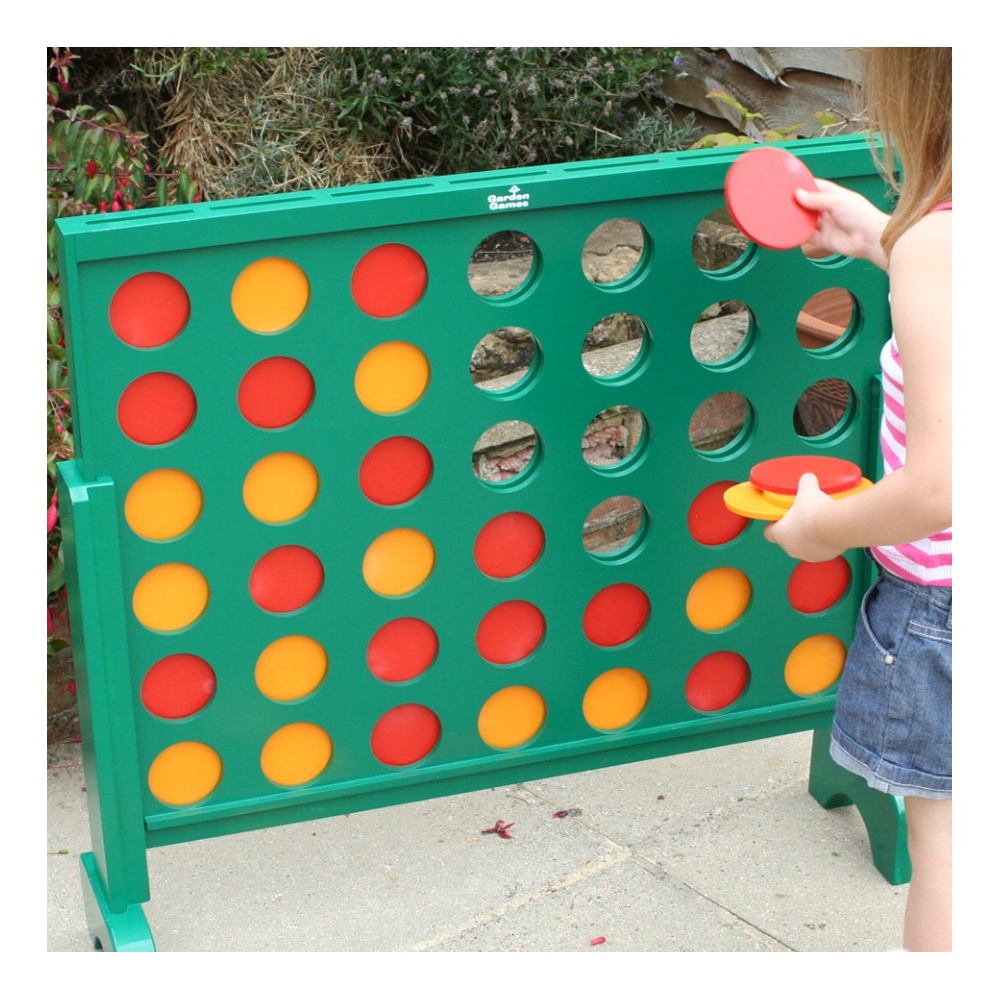 Wholesale Jumbo 4 - Giant Wooden Giant Connect Four Game - Yardgames ...