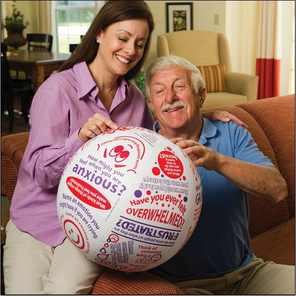 Wholesale Emotions - Toss N Talk About Conversation Ball - Yardgames ...