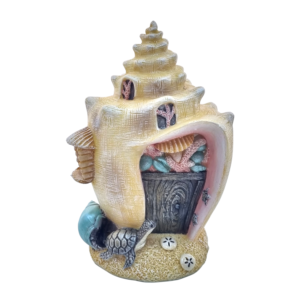 Wholesale Conch Shell House w/Turtle - Huggable Toys - Fieldfolio