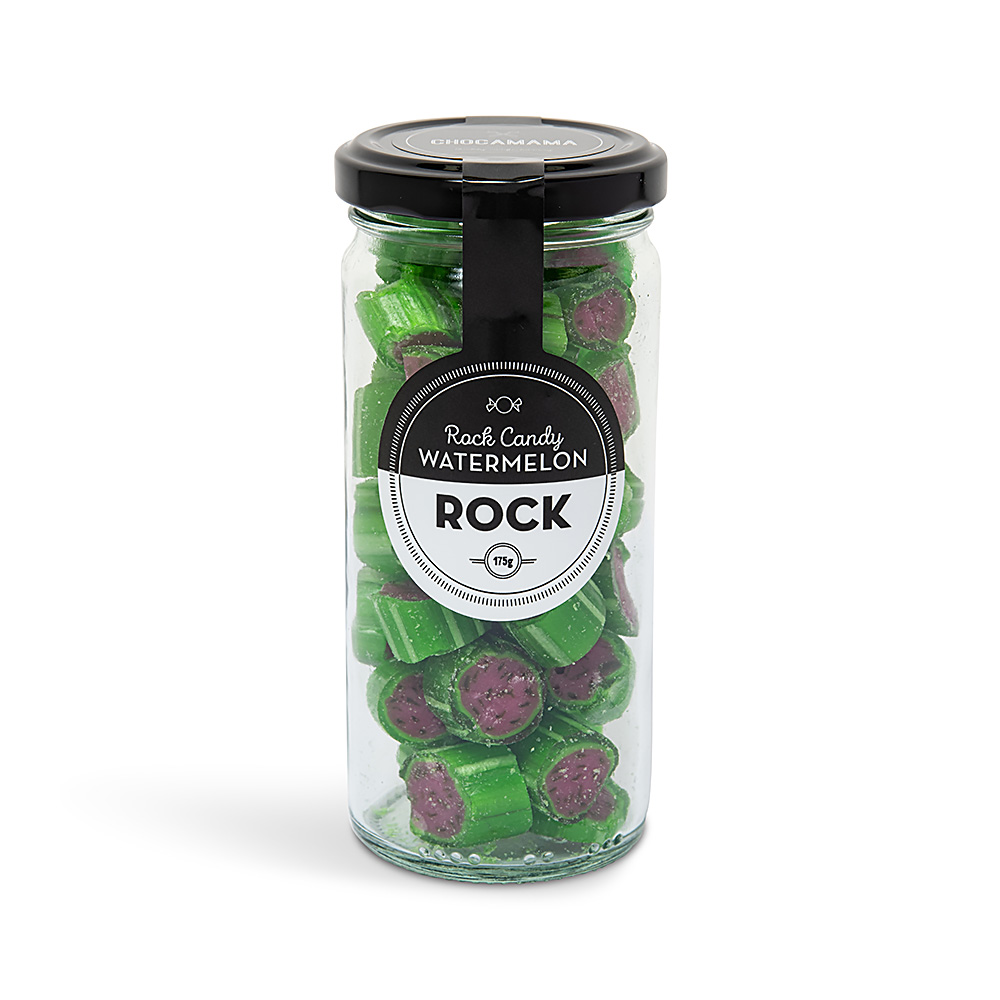 Wholesale Watermelon Rock Jar 175g - Chocamama - Fieldfolio