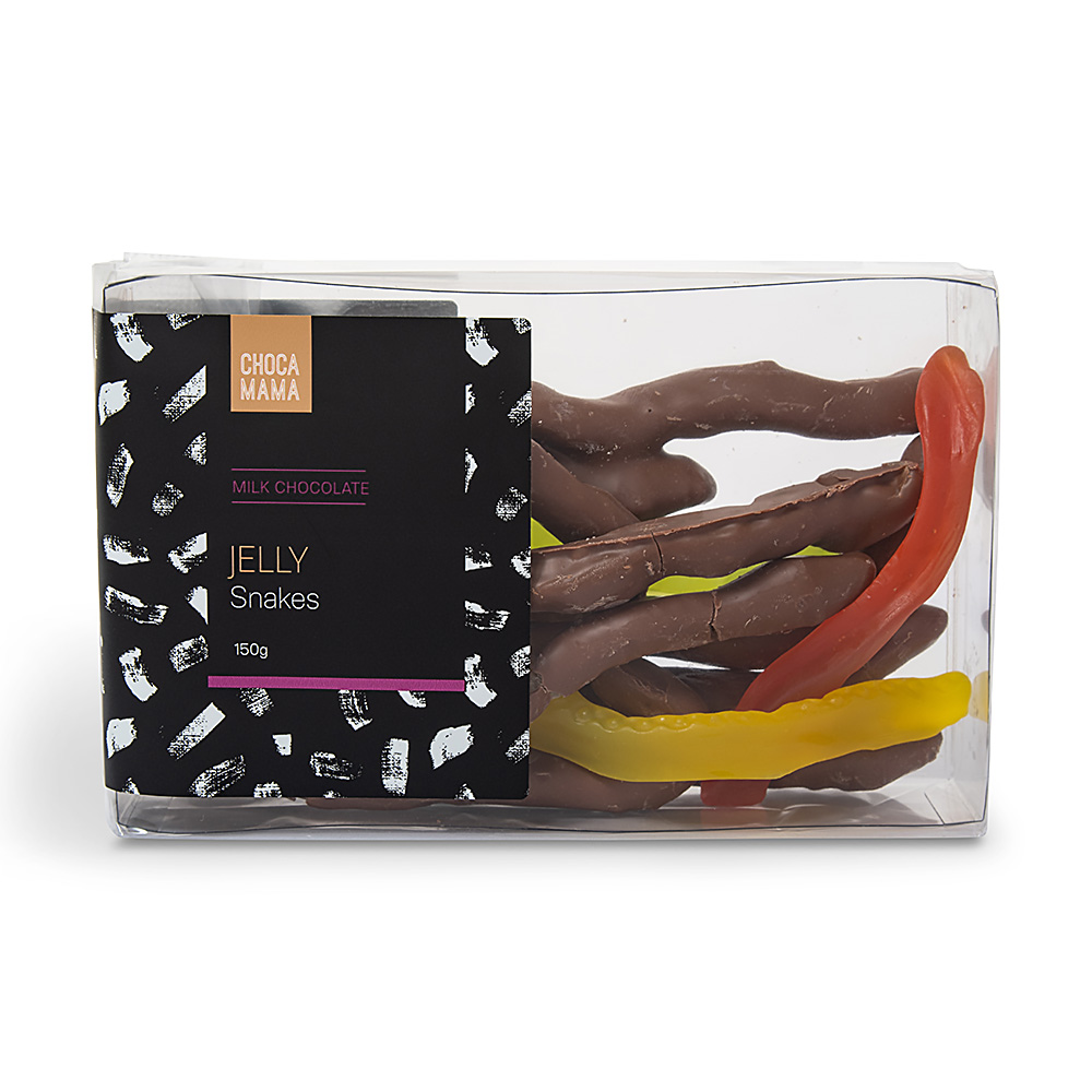 Wholesale Chocolate Snakes 150g - Chocamama - Fieldfolio