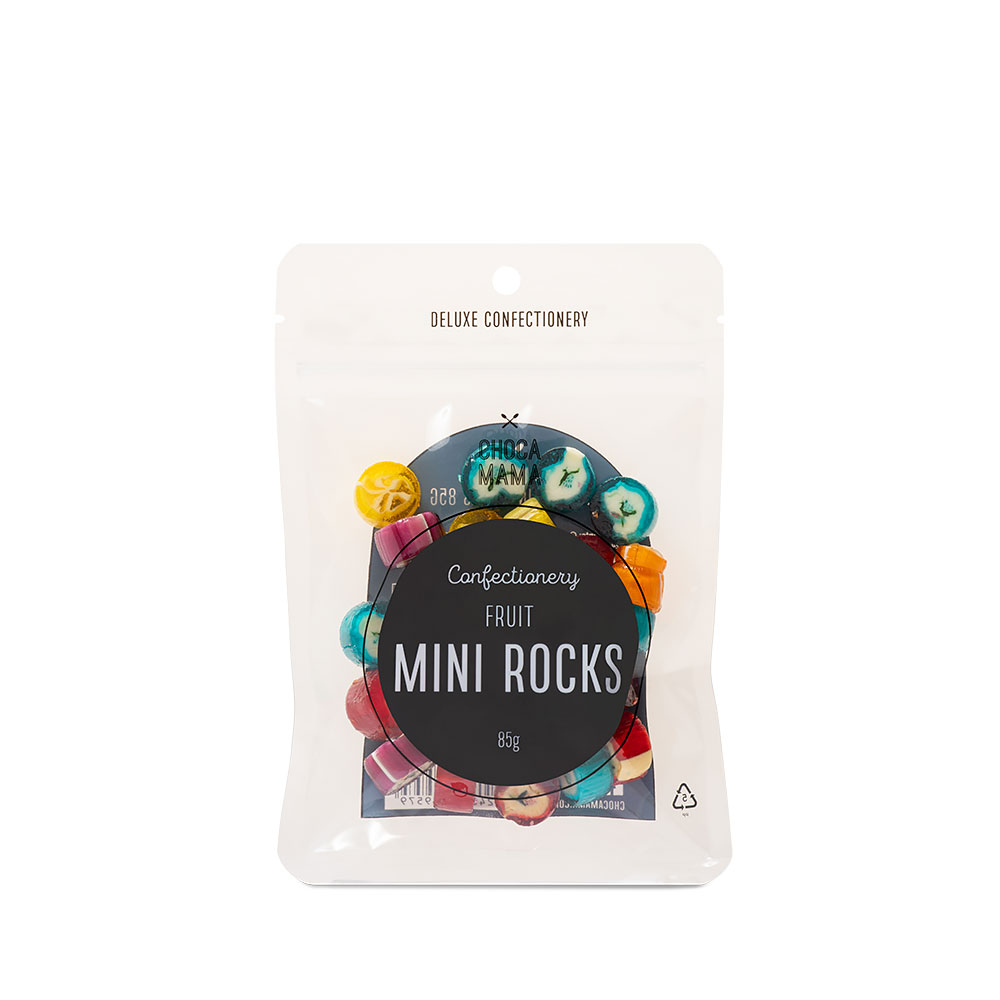 Wholesale Fruit Mini Rocks 85g - Chocamama - Fieldfolio