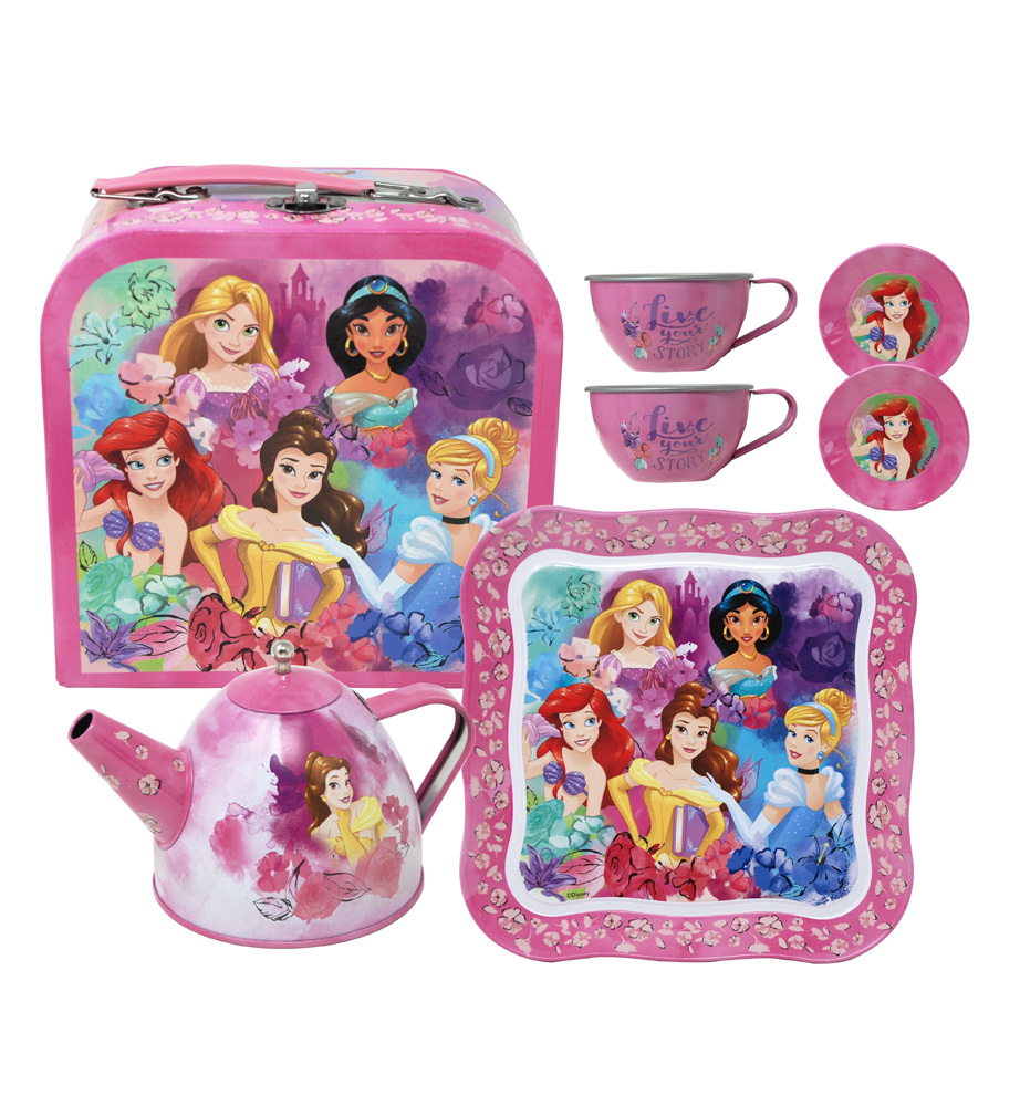 Wholesale Pink Poppy Disney Princess Disney Tea Set - Pack Size 3 ...