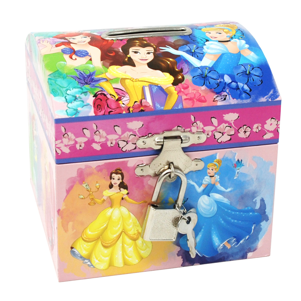 Wholesale Disney Princess Money Chest - Pack Size 2 - Pink Poppy ...