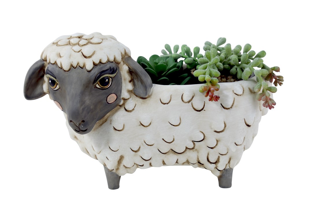 Wholesale Set of 3 - Black SHEEP Planter, W 24cm - RIKARO - Fieldfolio