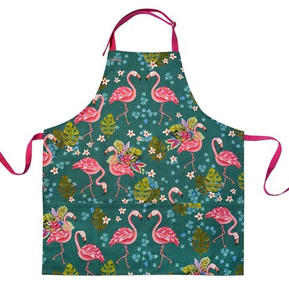 Wholesale Set of 4 ? FLAMINGOS apron - RIKARO - Fieldfolio
