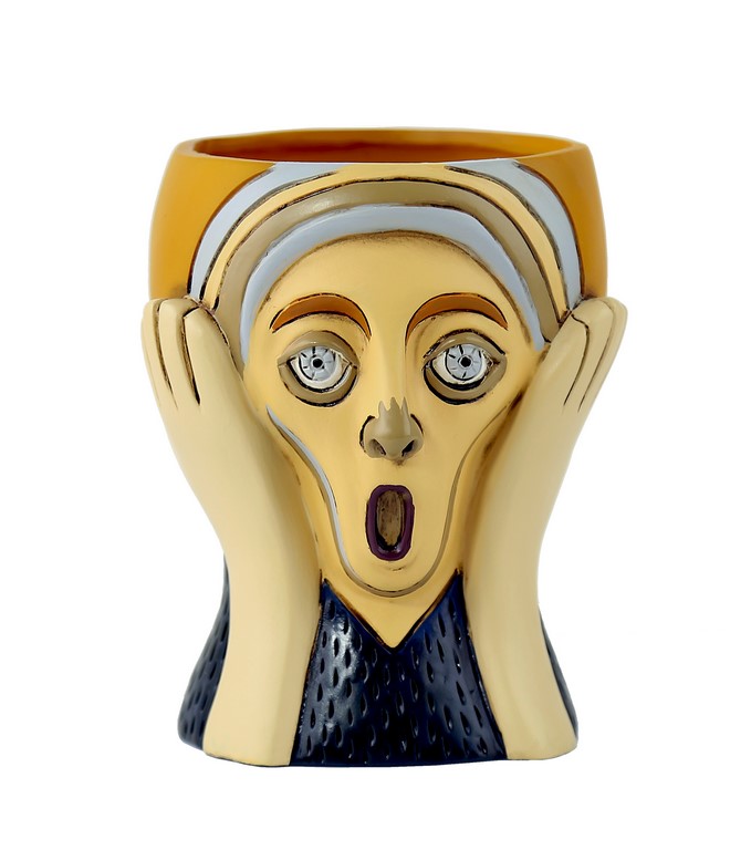 Wholesale Set of 6 - Baby SCREAM planter, D 12cm - RIKARO - Fieldfolio
