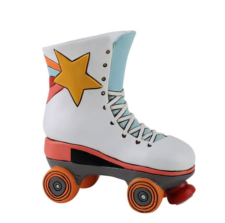 Wholesale Set of 3 - ROLLER SKATE planter/vase, H 19cm - RIKARO - Fieldfolio