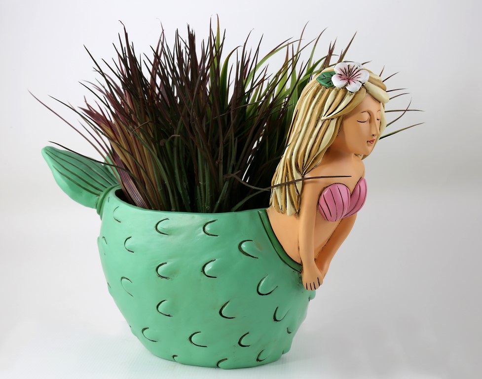 Wholesale MERMAID - SUPER Planter, W 40cm , H 30cm - RIKARO - Fieldfolio