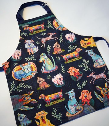 Wholesale Pack of 8 - Allen Designs KIDS Aprons - RIKARO - Fieldfolio