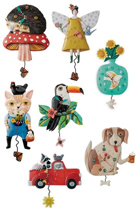 Wholesale 'Farm Truck' clock, 28x26cm - RIKARO - Fieldfolio