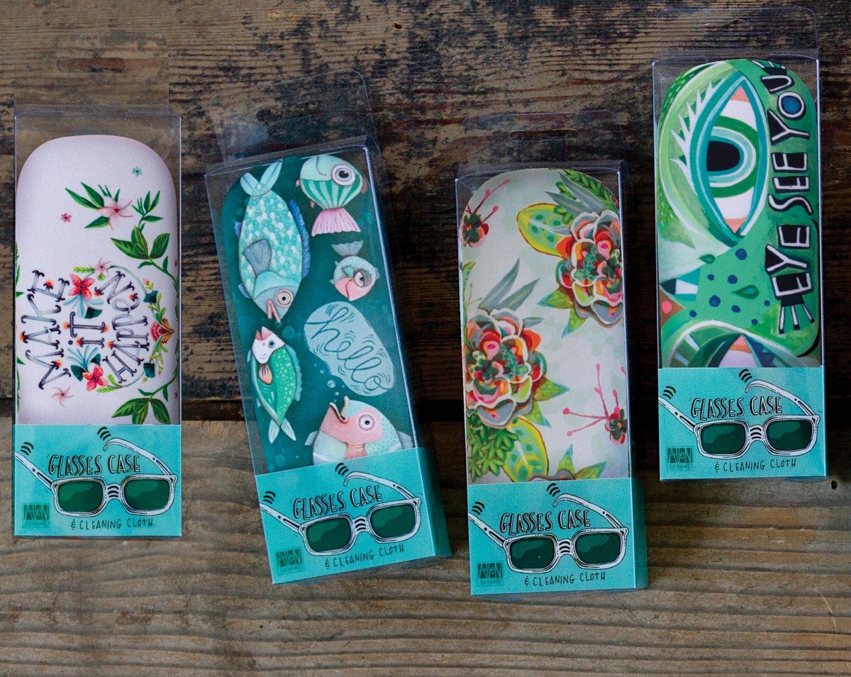 Wholesale Pre-pack 16pcs. glasses cases - RIKARO - Fieldfolio