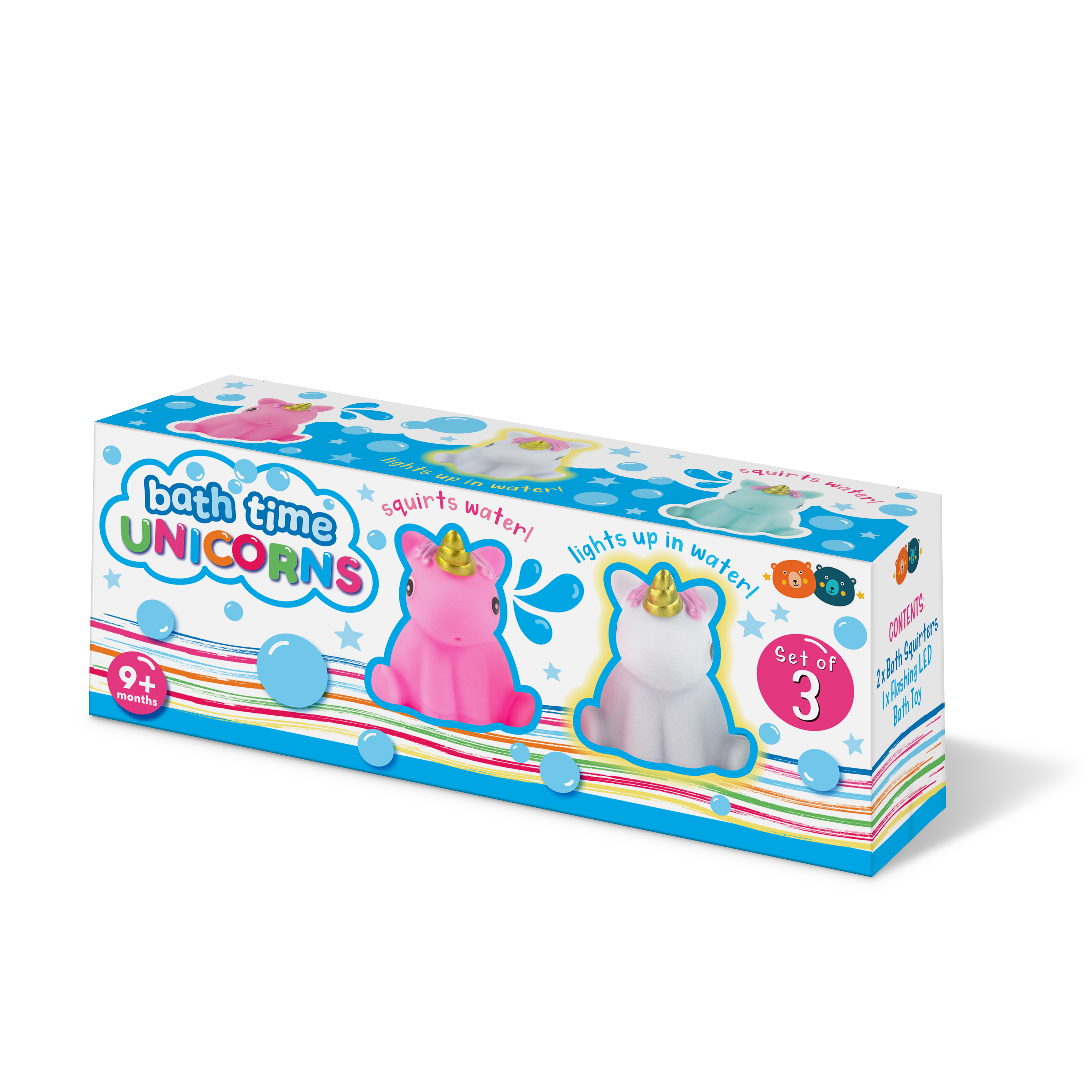 Wholesale Bath Time Unicorn Squirter And Led Mishmashed Fieldfolio
