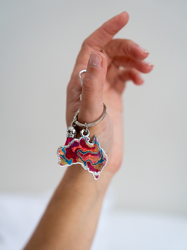 Wholesale Aboriginal Our Country Australia Keyring - Koh Living ...