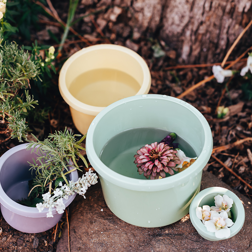 Wholesale Plasto "I'M GREEN" Eco Stacking Cups and Play Pots, 5 pcs ...