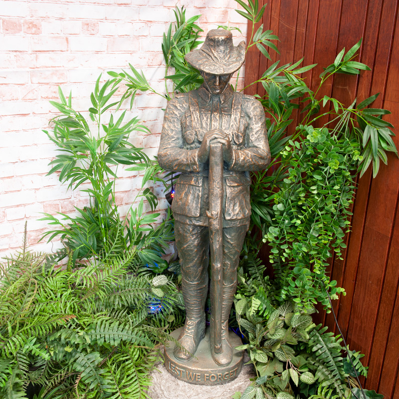 Wholesale Anzac Statue - Ewaterfeatures Pty Ltd - Fieldfolio