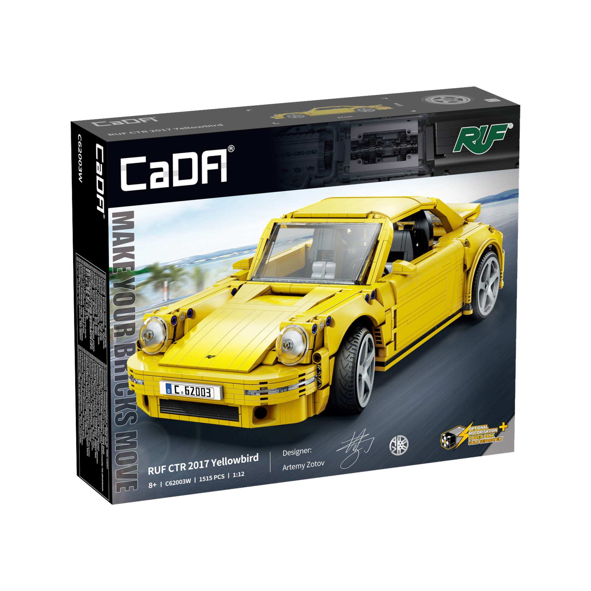 Wholesale 1:12 Brick RUF CTR 2017 Yellowbird Car - Findlays - Fieldfolio