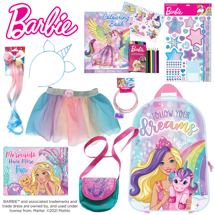 Wholesale BARBIE DT RETAIL SHOWBAG - Bensons Trading Company - Fieldfolio