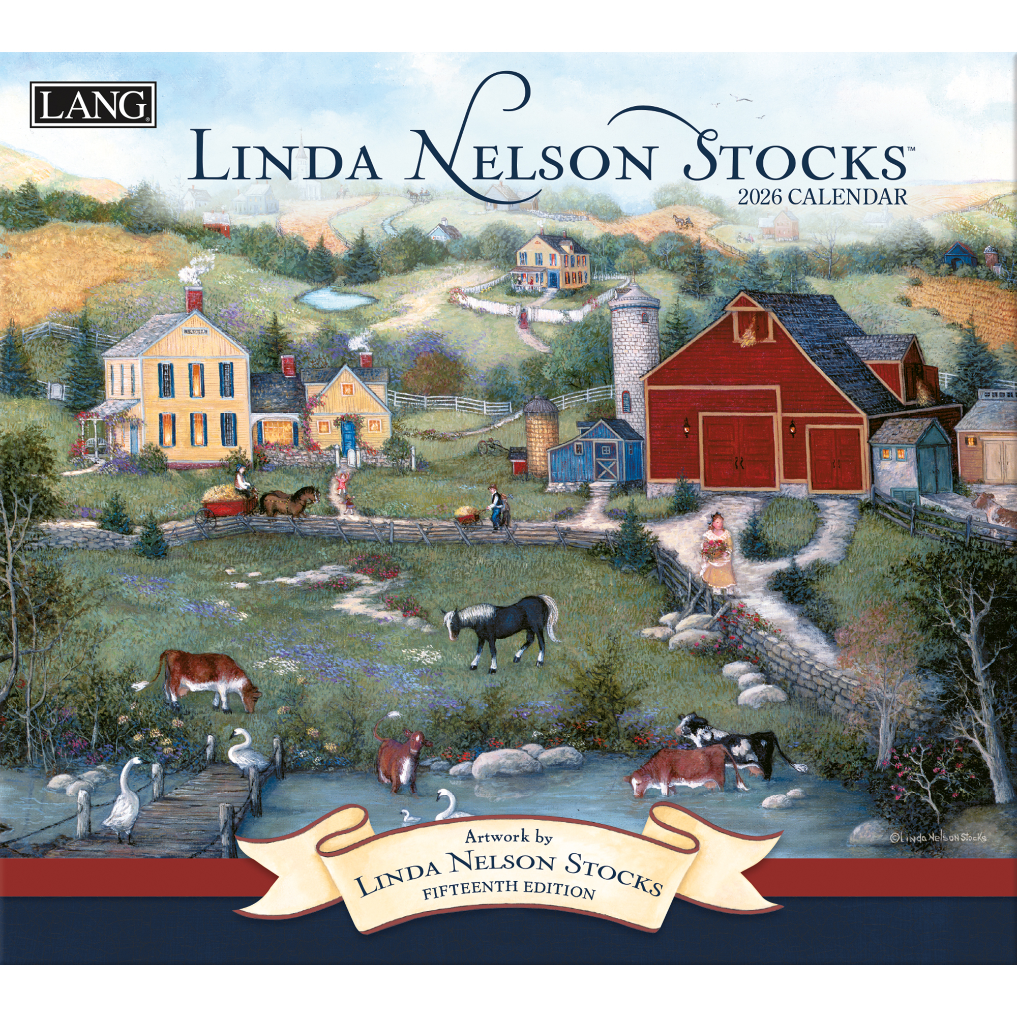Wholesale 2026 Lang LINDA NELSON STOCKS Calendar - Camehato Pty Ltd ...