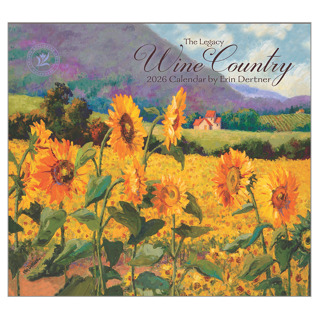 Wholesale 2026 Legacy WINE COUNTRY Calendar - Camehato Pty Ltd - Fieldfolio