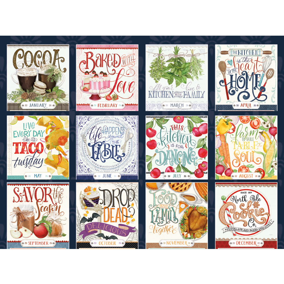 Wholesale 2026 Lang Love to Cook Calendar - Camehato Pty Ltd - Fieldfolio