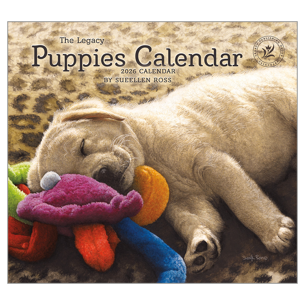 Wholesale 2026 Legacy Puppies Calendar - Camehato Pty Ltd - Fieldfolio