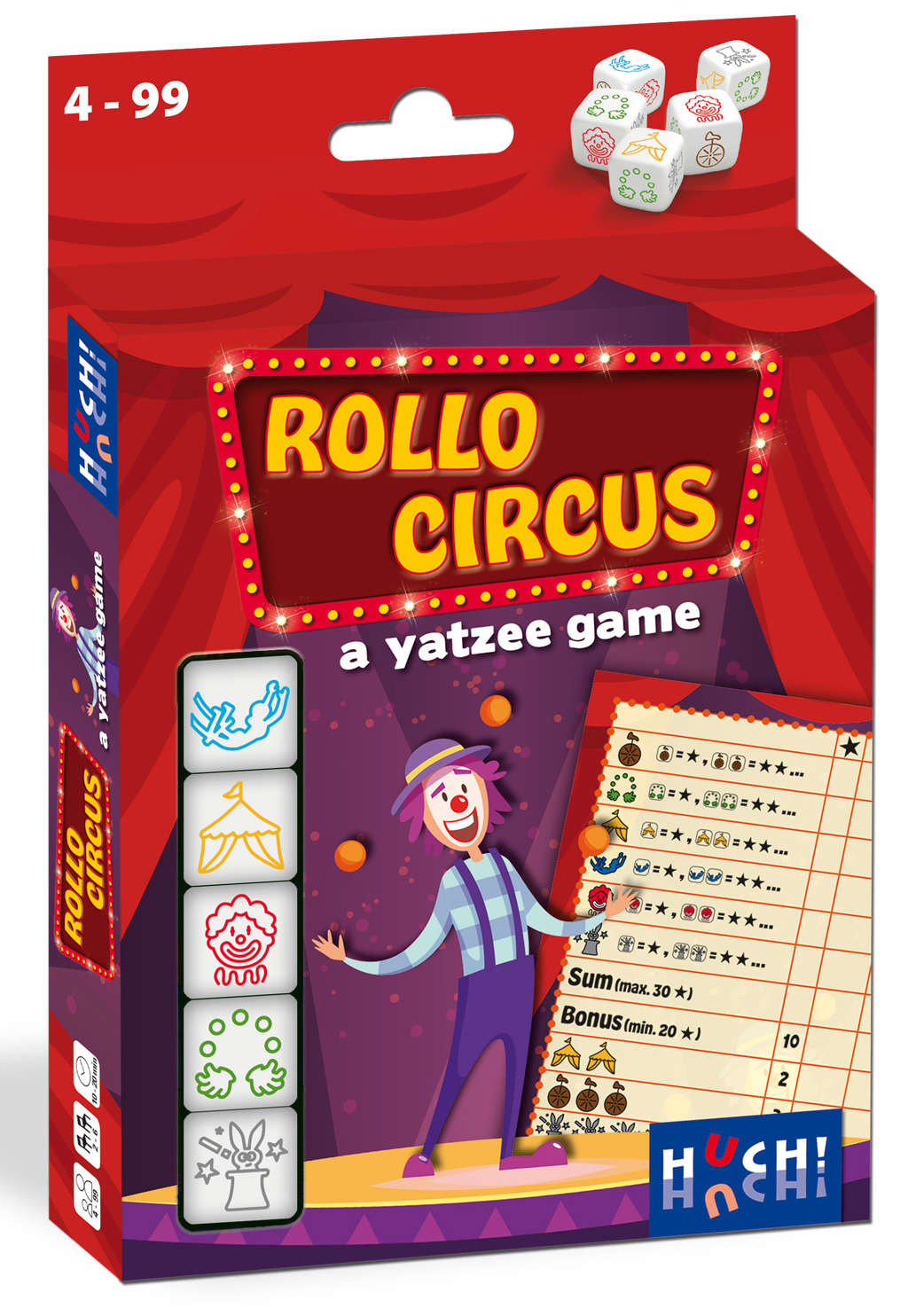 Wholesale Rollo Circus - a Yatzee Game - Leisure Learning - Fieldfolio