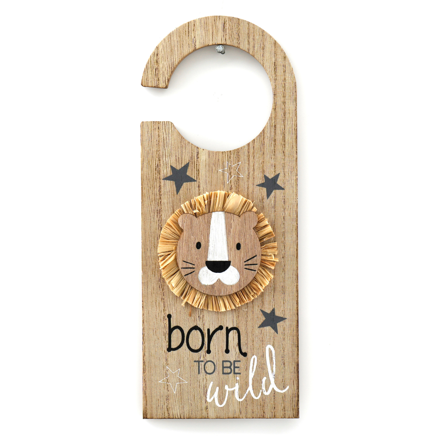Wholesale Born to be Wild door hanger - Nibble Distributors - Fieldfolio