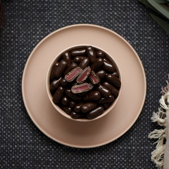 Wholesale 150g Dark Chocolate Raspberry Bullets - Sweet Addiction ...