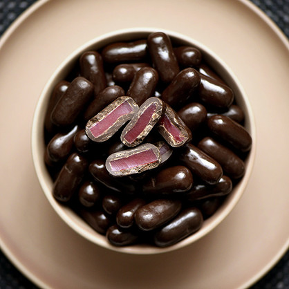 Wholesale 150g Dark Chocolate Raspberry Bullets - Sweet Addiction ...