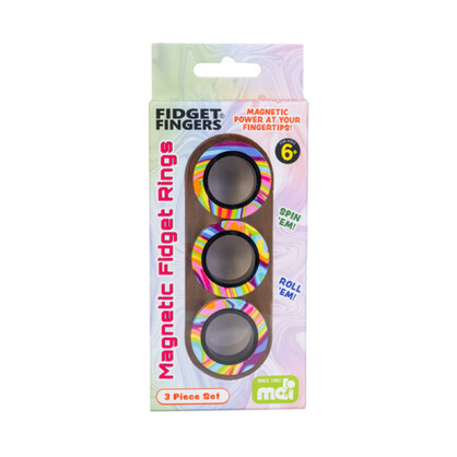 Wholesale Magnetic Fidget Rings - Blueberry Express - Fieldfolio