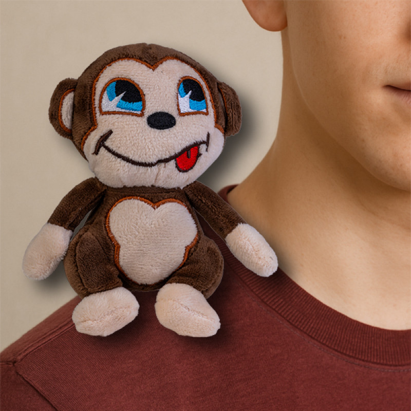Wholesale Monkey Shoulder Plush - Blueberry Express - Fieldfolio