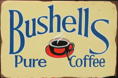 Wholesale Bushells Pure Coffee Tin Sign - Ocean Peak Australia and New ...