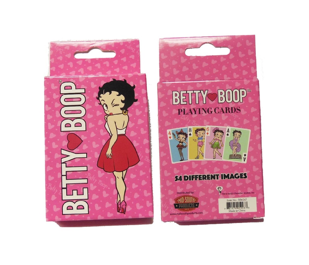 Wholesale Betty Boop Playing Cards - 54 Images - Ocean Peak Australia ...