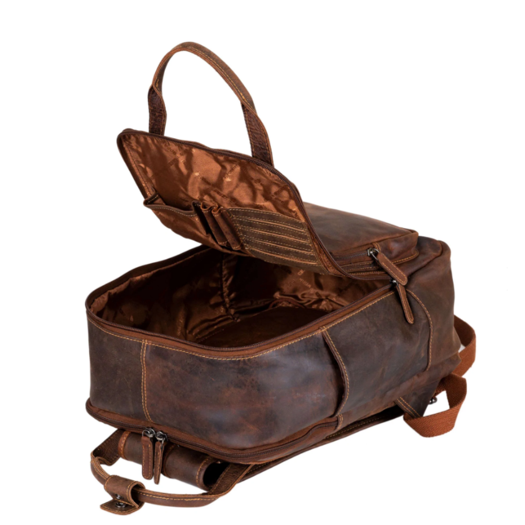 Wholesale LEATHER BACKPACK MACKAY Greenwood Leather Fieldfolio wholesale-leather-backpack-mackay-greenwood-leather-fieldfolio