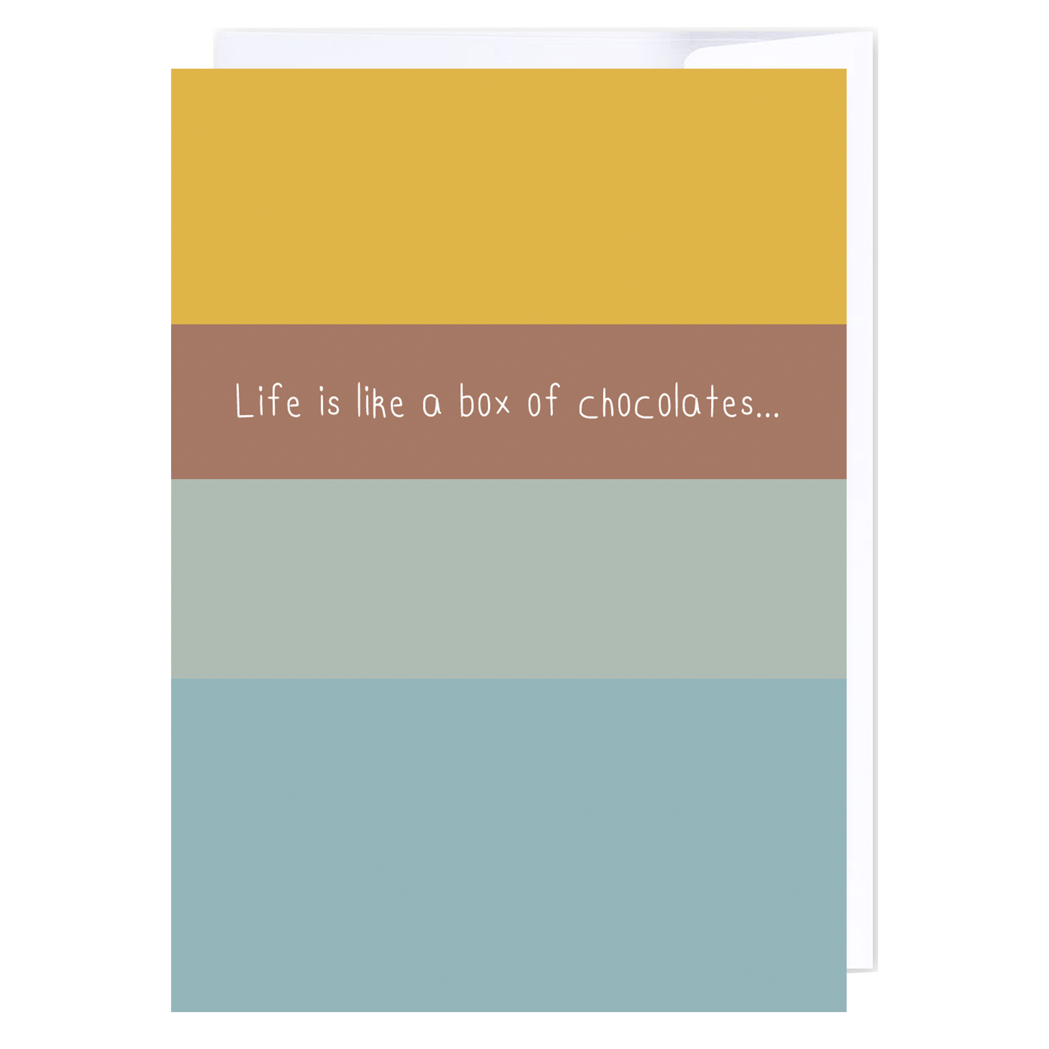 Wholesale LL003 - Life is like a box... - iCandy Publishing - Fieldfolio