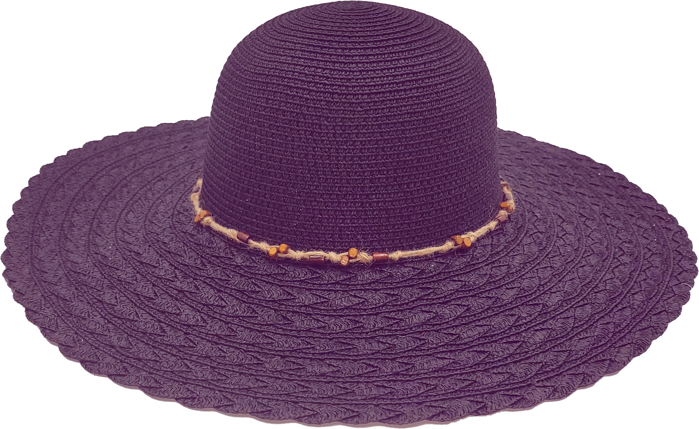 Wholesale L2304 WIDE BRIM LADIES HAT WITH WEAVE - Kato Designs - Fieldfolio