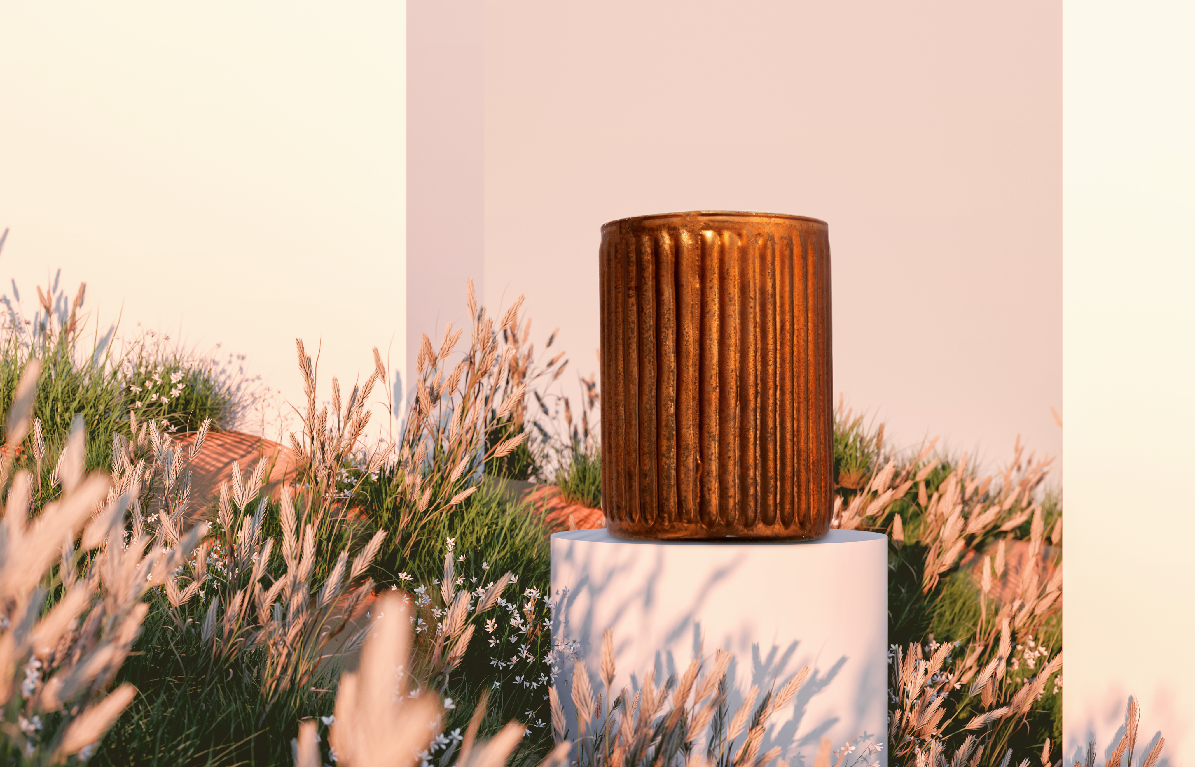 Wholesale Candle-Wabi Sabi - Ozone-Copper - Amod aromas - Fieldfolio