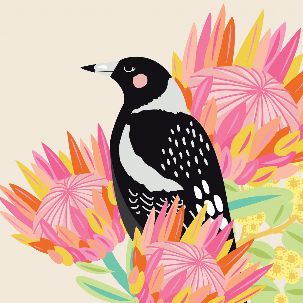 Wholesale Magpie Mini Gift Card - Aero Images - Fieldfolio