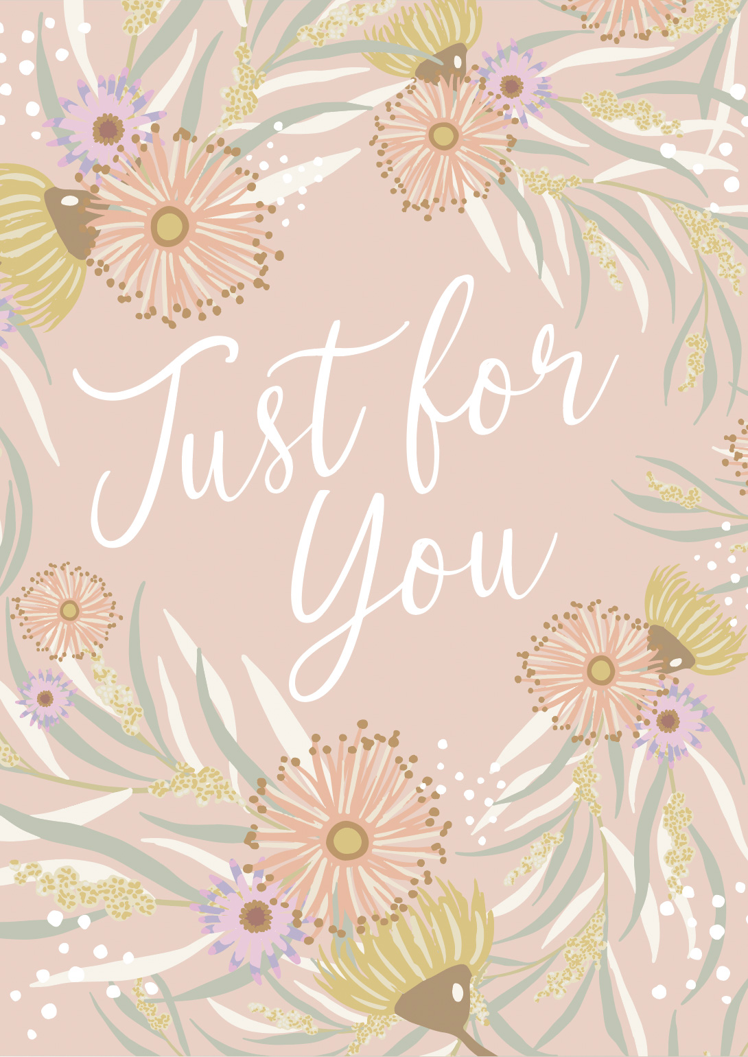 Wholesale Just For You on Pastel - Aero Images - Fieldfolio